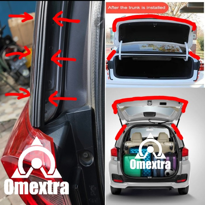 Jual Karet Peredam Bagasi Omextra Karet Peredam Pintu Bagasi Seal Mobil ...