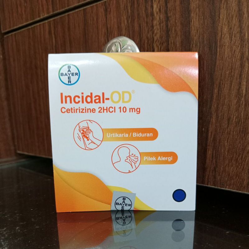 Jual Incidal-OD (1strip@4kapsul) | Shopee Indonesia