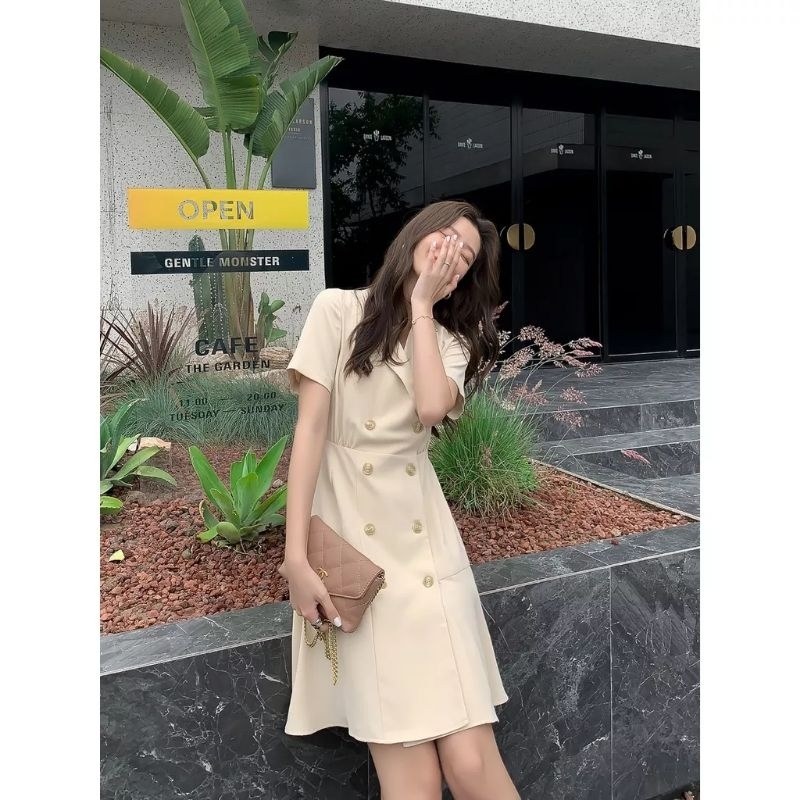 Jual New Style HIGH CLASS DRESS K-DRAMA Dress Drakor Dress Wanita Model ...