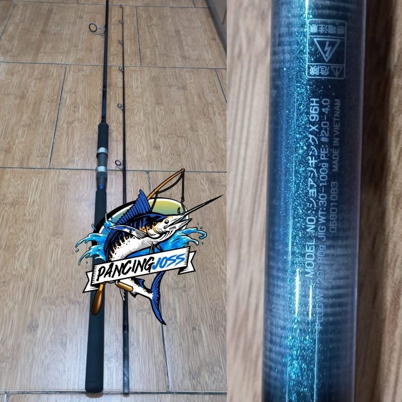 Jual JORAN SPINNING DAIWA SHORE JIGGING X 96H PE2.0-4.0 | Shopee Indonesia