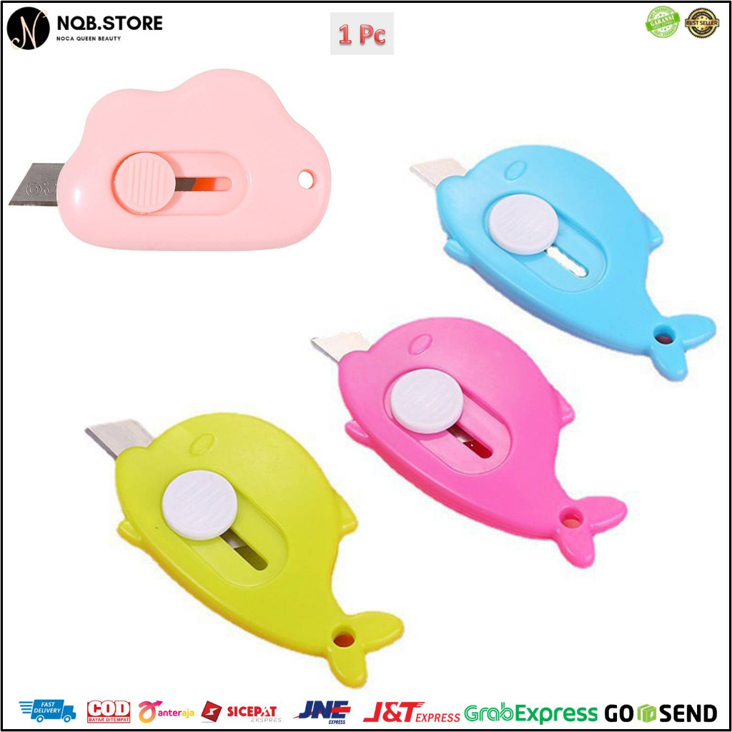 Jual Pisau Cutter Mini KARAKTER Kater Packing UNBOXING PAKET Kecil ...
