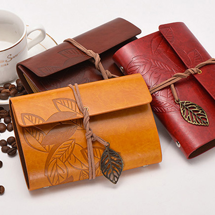 Jual Buku Binder Agenda Kerja Notebook Catatan Kulit Retro Kertas B7 ...