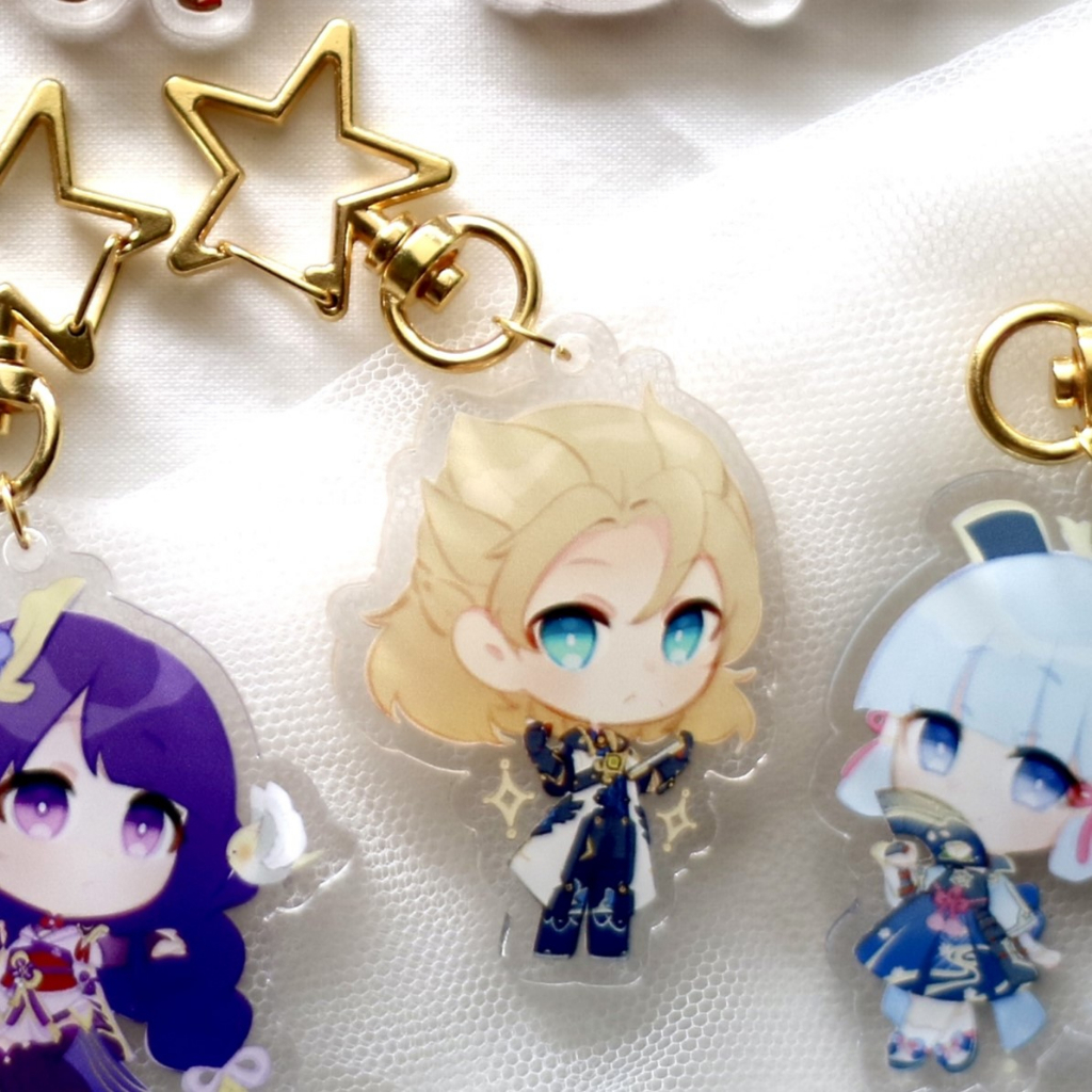 Jual [CLEARANCE SALE] Genshin Impact Sky OC Keychain Acrylic Gantungan ...