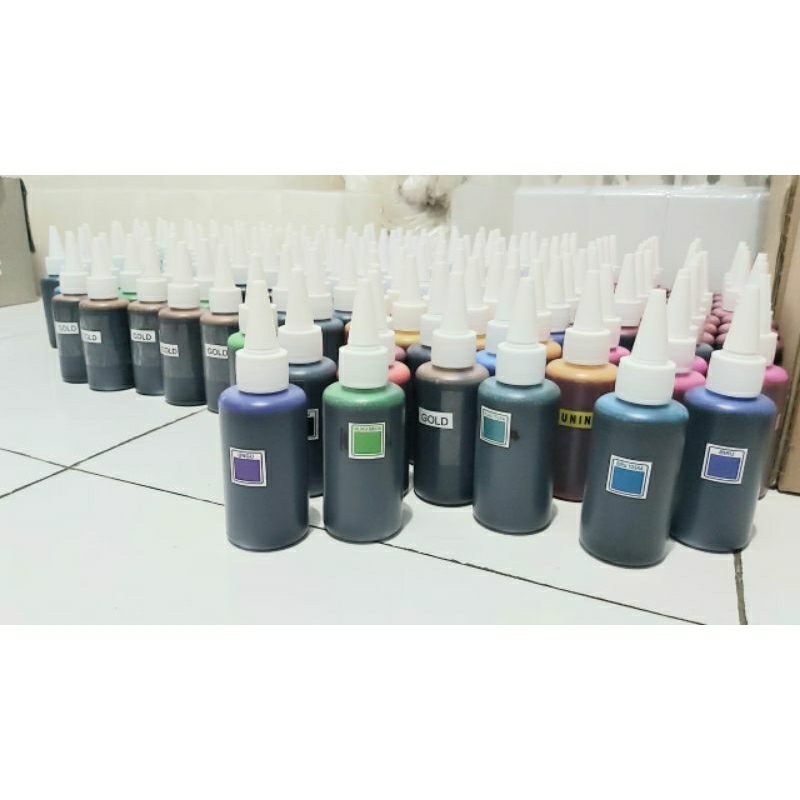 Jual TINTA STAMPEL FLASH OTOMATIS/WARNA ISI 100ML | Shopee Indonesia