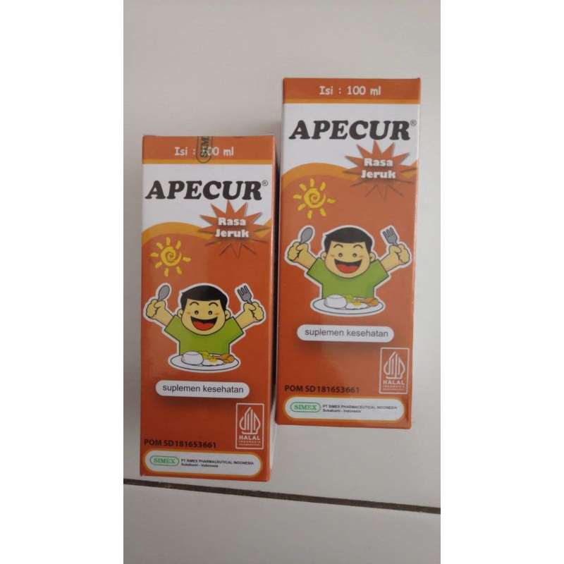 Jual Apecur Syrup 100 ml | Shopee Indonesia