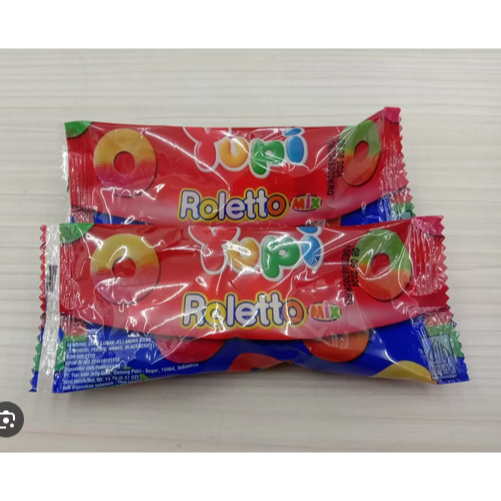 Jual YUPI ROLETTO 13.2G (isi 5pcs) | Shopee Indonesia