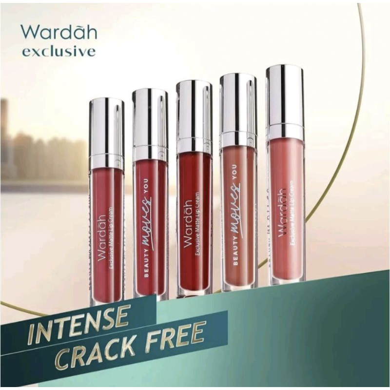 Jual WARDAH EXCLUSIVE MATTE LIP CREAM | WARDAH LIP CREAM ORIGINAL 100% ...