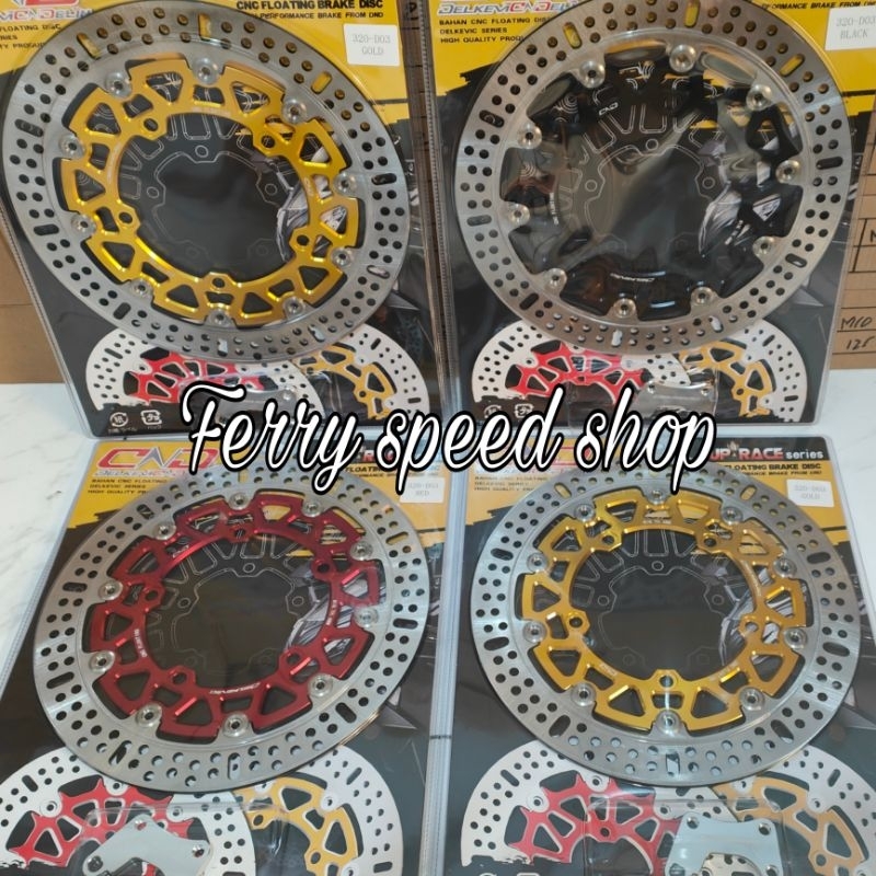 Jual Disc brake dnd delkevic 320mm Ninja 250 fi old , Z250 , Rr mono ...
