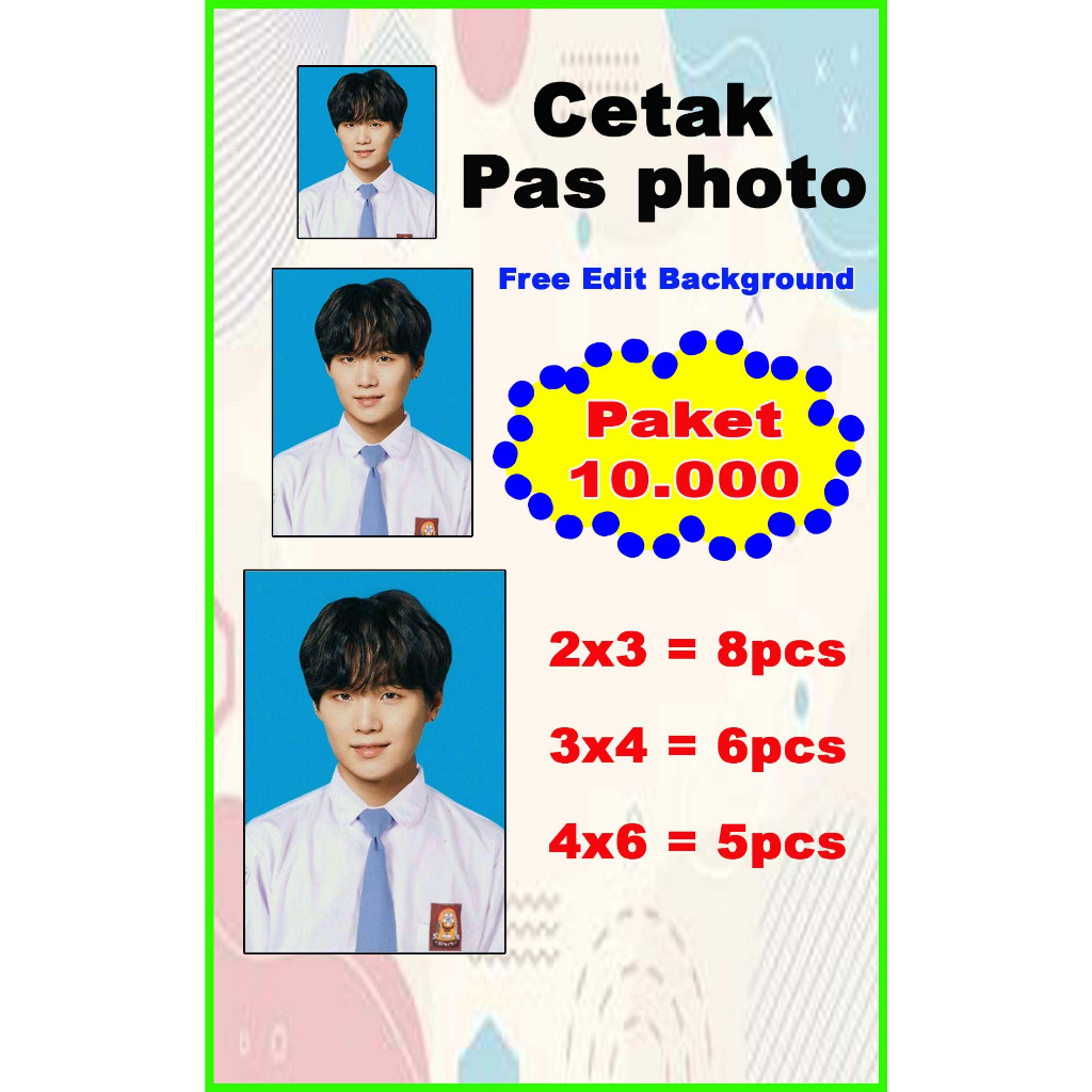 Jual Cetak Pas photo | Shopee Indonesia