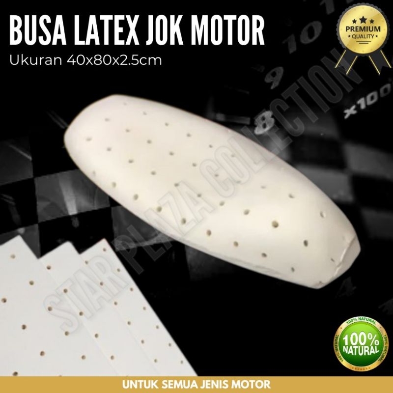 Jual Busa Natural Latex Pelapis Jok Motor / Jok Mobil Otomotif 40x80x2 ...