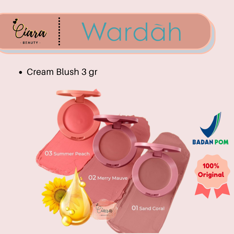 Jual Wardah Colorfit Cream Blush / Cream Blush On | Shopee Indonesia