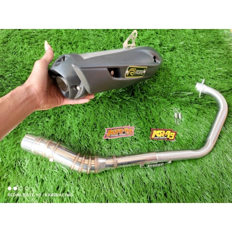 Jual knalpot standar racing untuk R15 Fu Vixion Mx CBR Mega pro Tiger ...