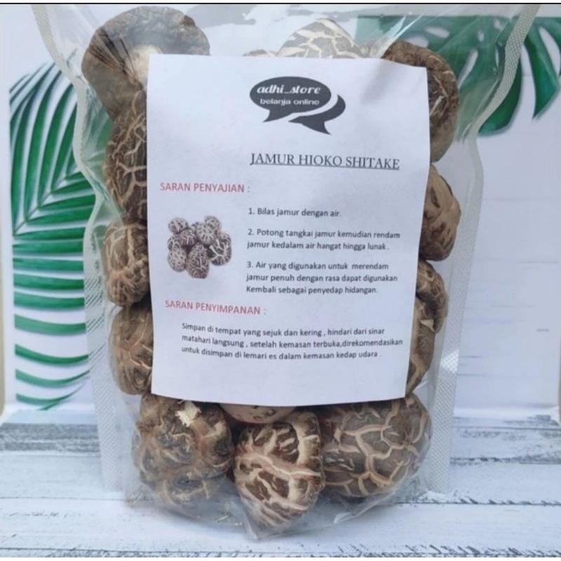 Jual jamur hioko shitake kering ukuran 4-6 cm 250gr | Shopee Indonesia