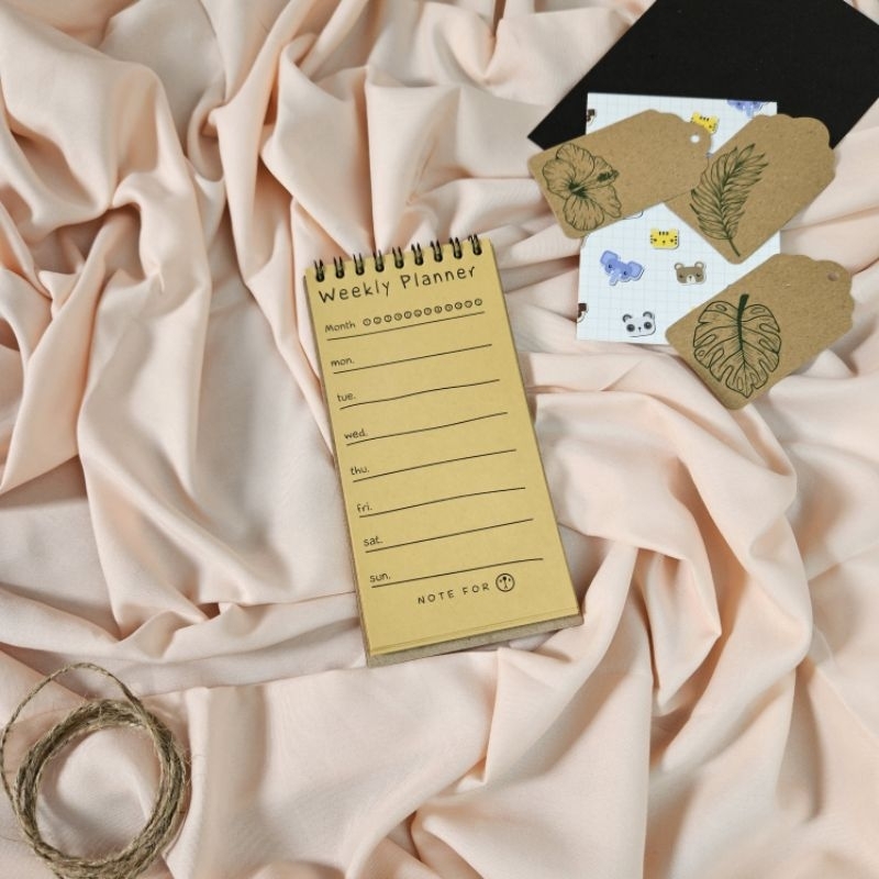 Jual [CRAFT] MEMO TO DO LIST SPIRAL / WEEKLY PLANER / CHECK LIST by ...
