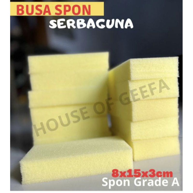 Jual House of Geefa - Busa Spons Cuci Piring Spon Serbaguna Motor Mobil ...
