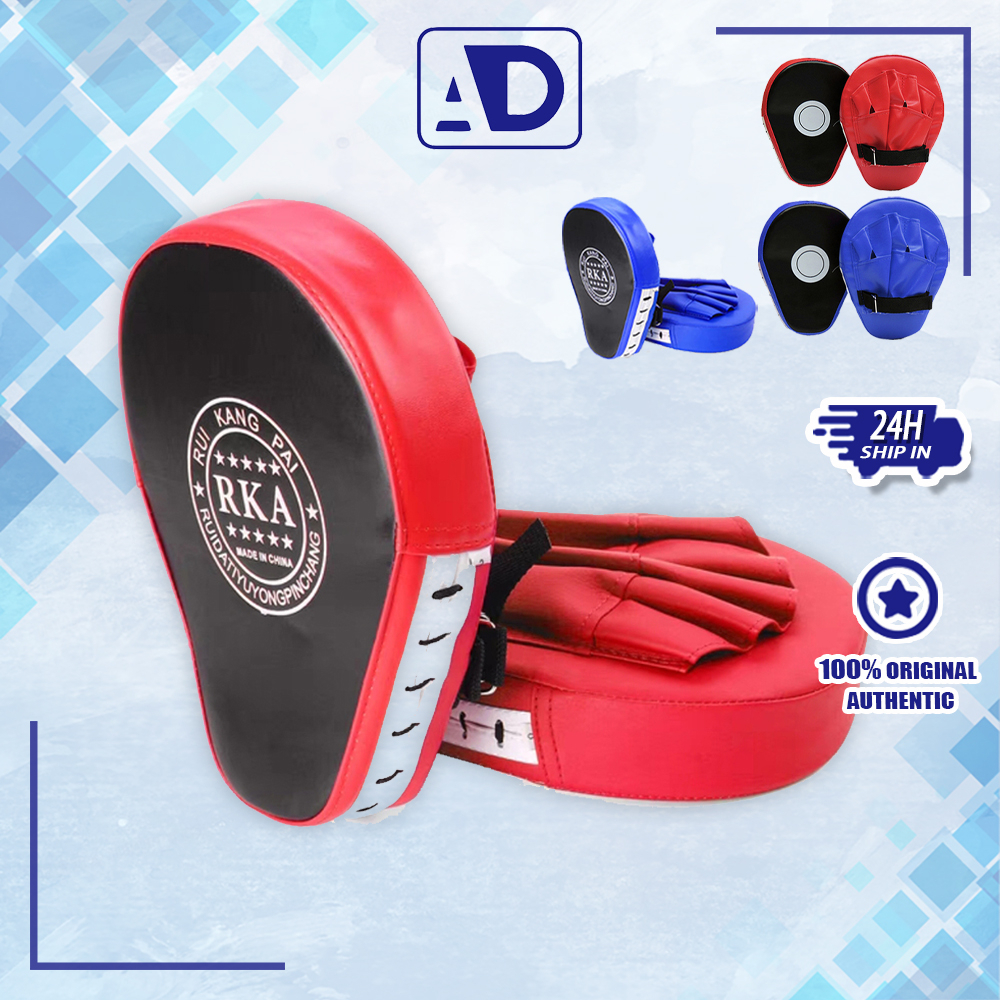 Jual Hand Target Pads Curved / Punch Pad Kulit PU / Boxing Pad / Target ...