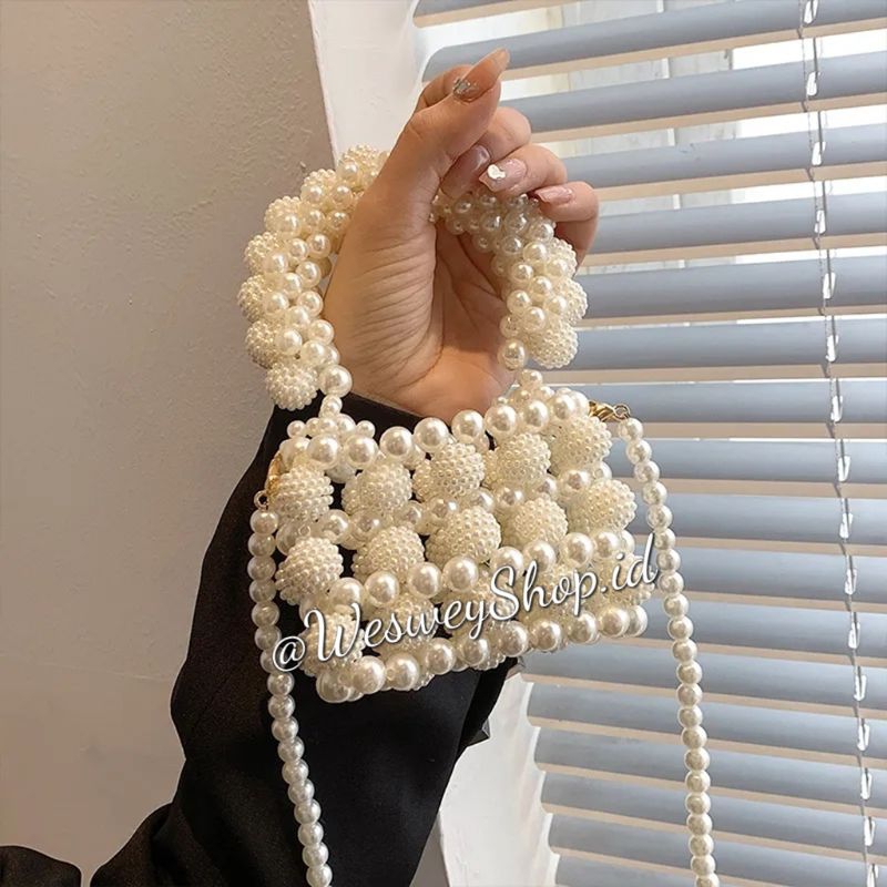 Jual Tas manik manik lucu vintage / bisa untuk pesta mau pun foto shoot ...