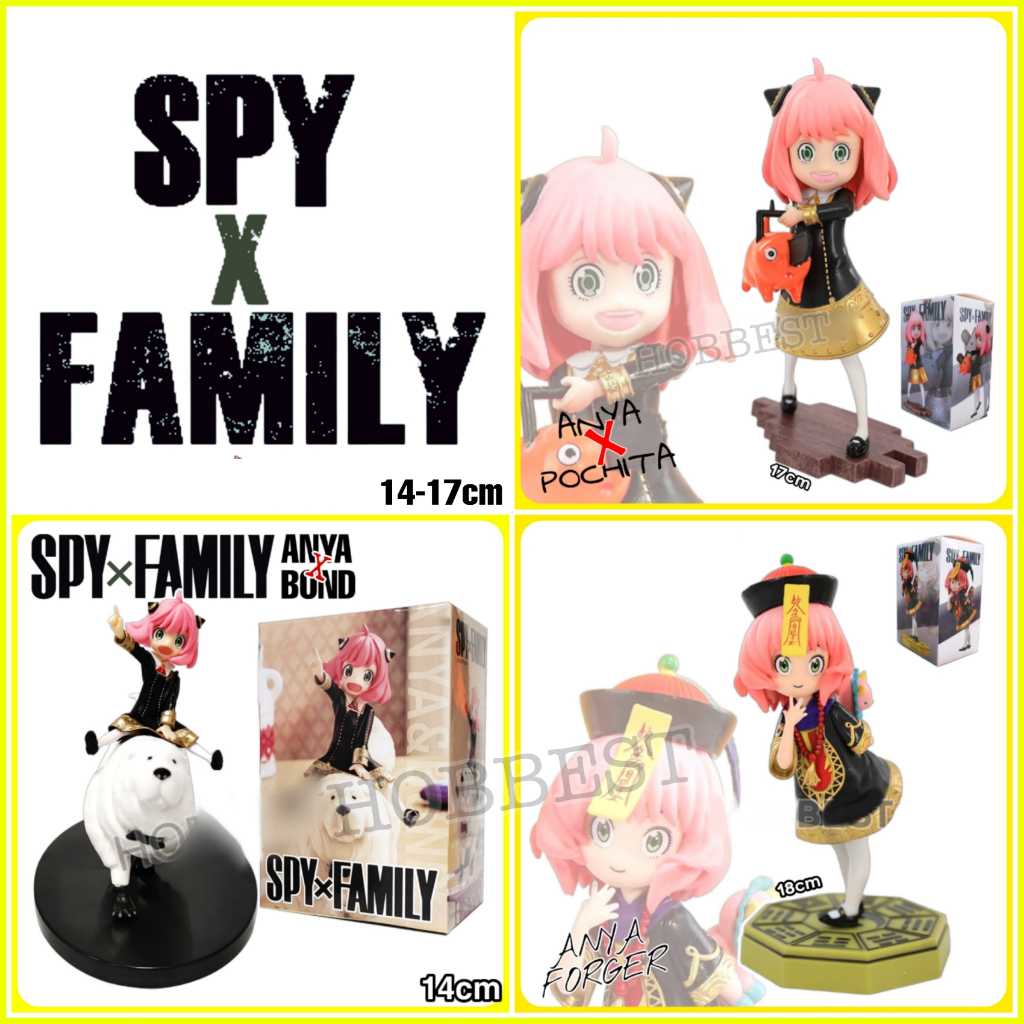 Jual Action Figure SPY x FAMILY x CHAINSAW MAN x JIANGSHI : ANYA FORGER ...