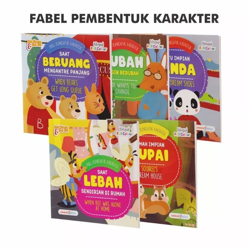 Jual Fabel Pembentuk Karakter Buku Bacaan Cerita Dongeng Anak Bilingual ... Jual Fabel Pembentuk Karakter Buku Bacaan Cerita Dongeng Anak Bilingual ...