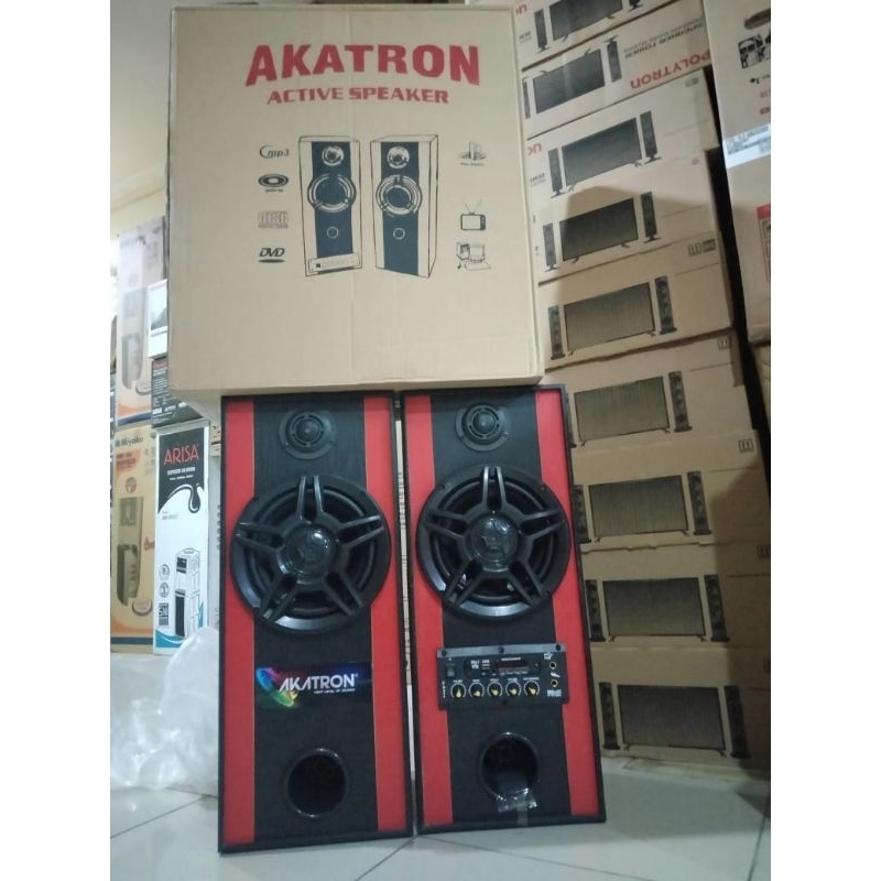 Jual ACTIVE SPEAKER SPIKER AKTIF AKTIP AKATRON 8501 USB BT BLUETOOTH ...