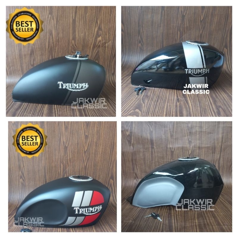 Jual Tangki custom ducati scrambler japstyle Triumph bober bratstyle ...