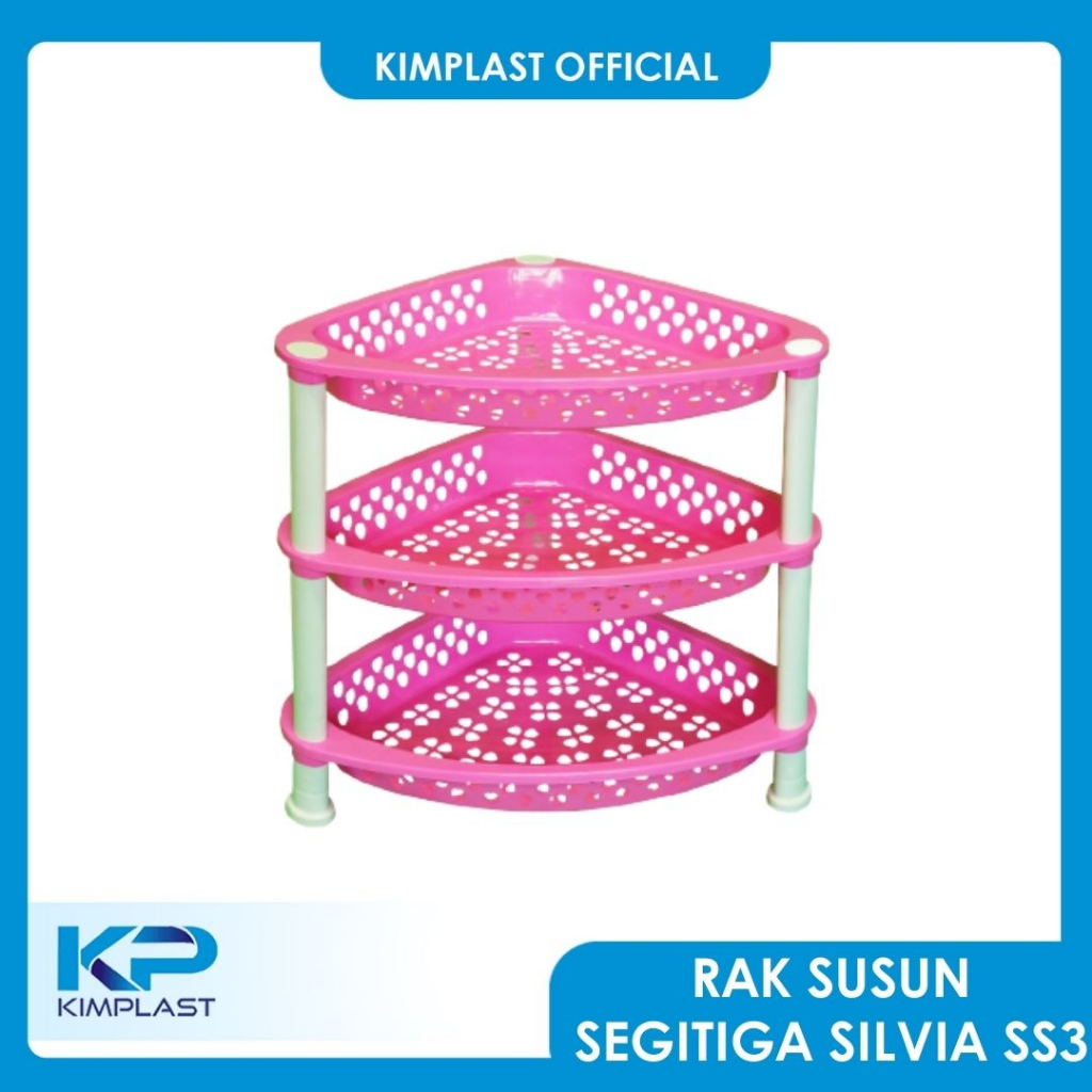 Jual KIMPLAST Rak Segitiga Silvia Susun 3/ Rak Susun 3 Tingkat / Rak ...