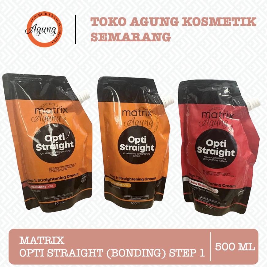 Jual [AGUNGSMG] Matrix Opti Straight 500 ml / rebonding matrix ...