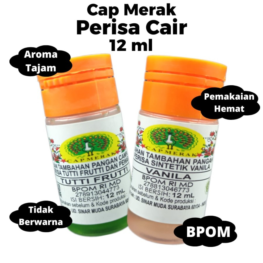Jual PERISA CAIR CAP MERAK 12 ML | Shopee Indonesia