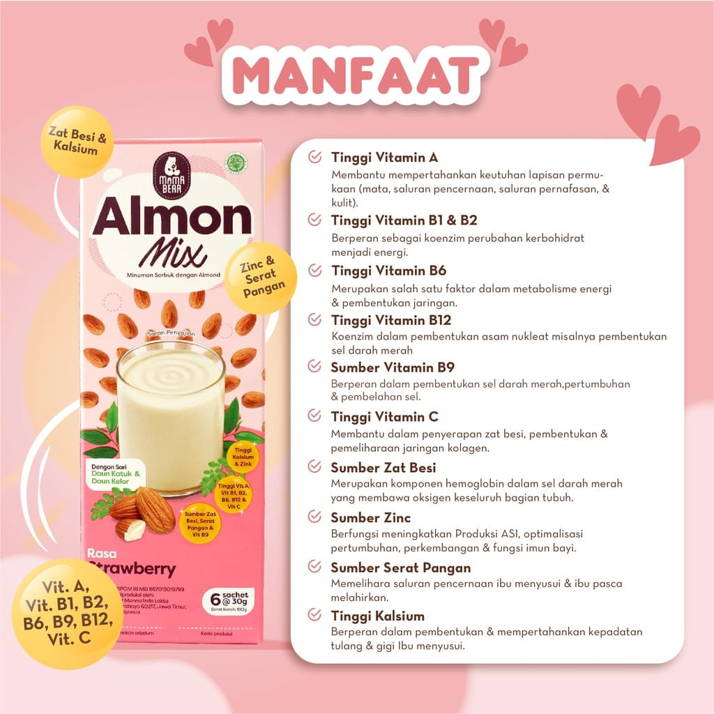 Jual MAMA BEAR ALMON MIX ADVANCE FORMULA / SUSU ALMON FORMULA BARU ...