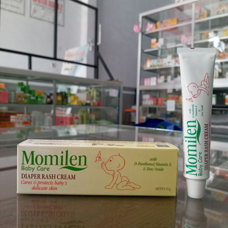 Jual MOMILEN DIAPERS RASH CREAM UKURAN BESAR 15 GRAM | Shopee Indonesia