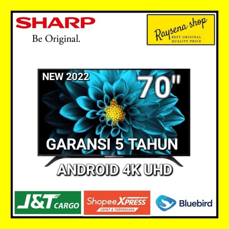 Jual SHARP 70DK1X / 4T-C70DK1X 70 inch ANDROID TV | Shopee Indonesia