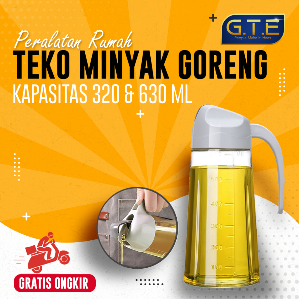 Jual Botol Kaca Minyak Goreng 630ml / Bottle Oil / Botol Minyak Kecap ...