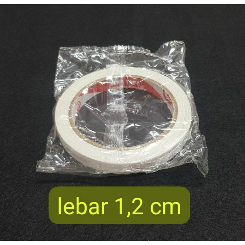 Jual DOUBLR TAPE / DABEL TIP TIPE KERTAS / SOLASI / ISOLASI BOLAK BALIK ...