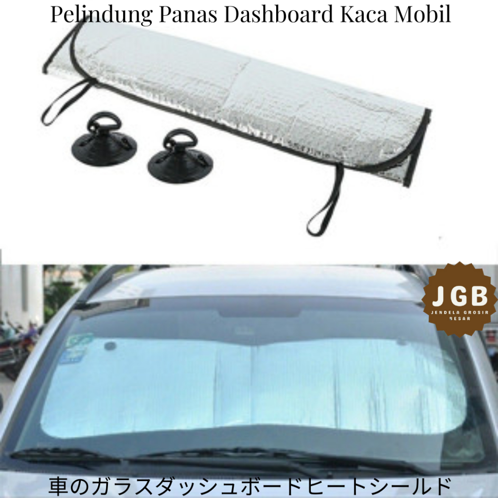 Jual Sun Shield Cover Protector Cars - Pelindung Panas Dashboard Kaca ...