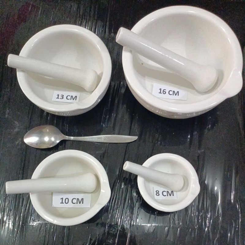 Jual Mortar +Pastle Alat Tumbuk Obat Gerus Haluskan Obat | Shopee Indonesia