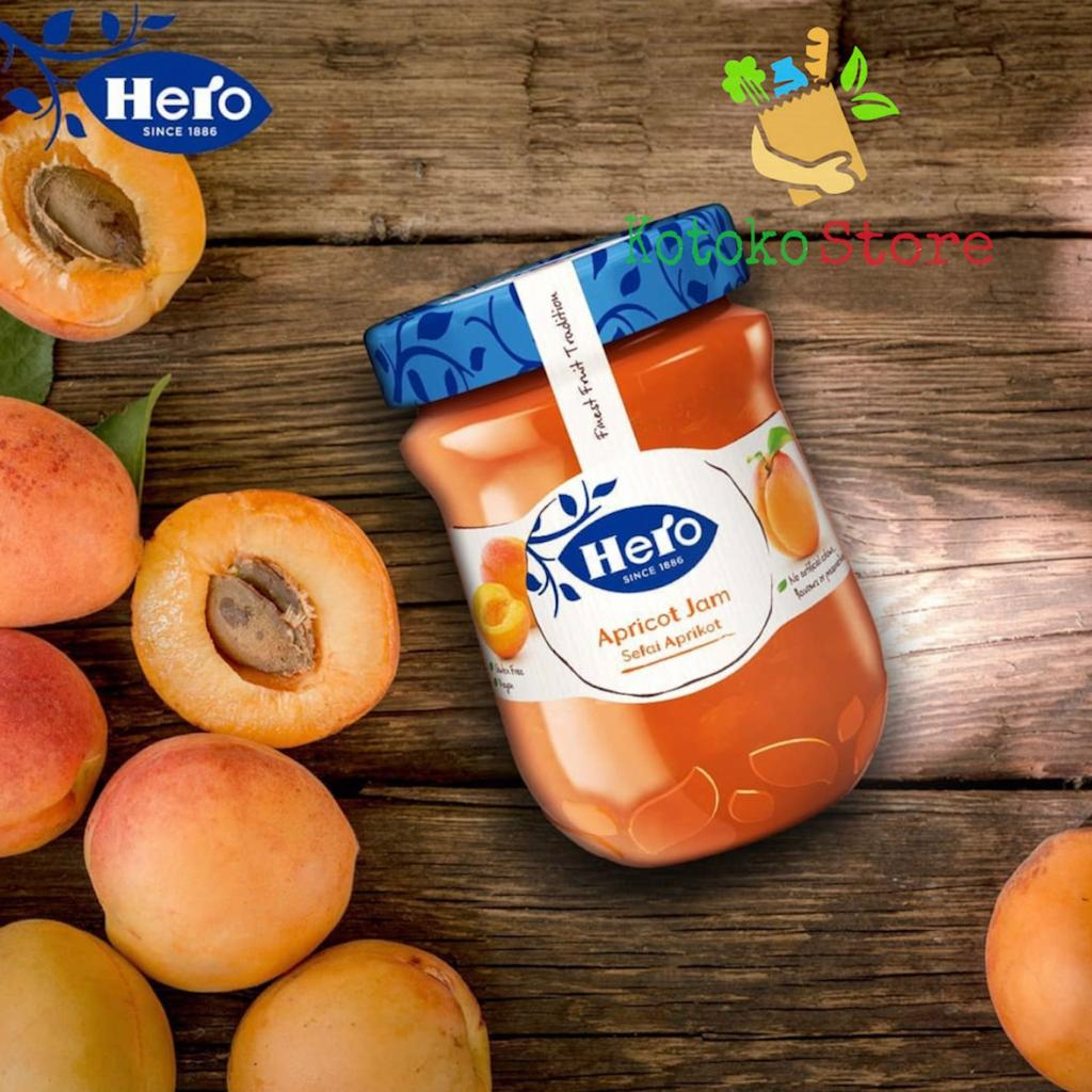 Jual Hero Strawberry Blueberry Mixed Fruit Jam / Selai Hero 340gr ...