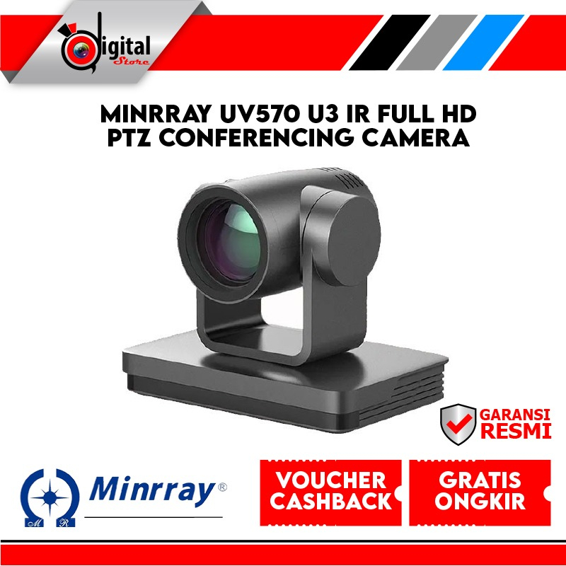 Jual Minrray UV570 U3 IR Full HD PTZ Conferencing Camera - Webcam - RESMI | Shopee Indonesia