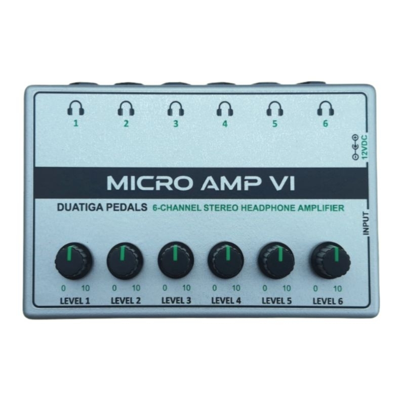 Jual 6 Channel Stereo Headphone Amplifier ~ Duatiga Micro Amp VI ...