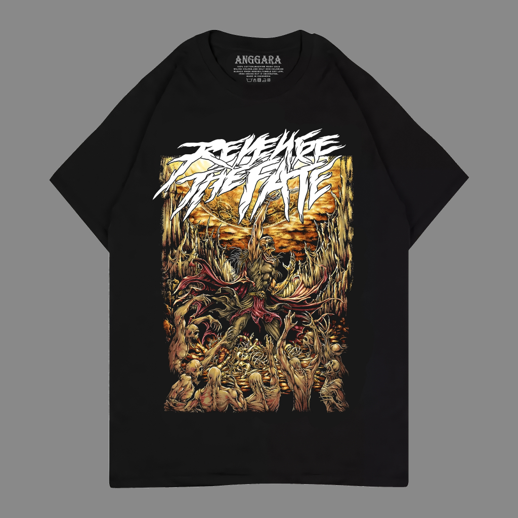 Jual kaos revenge the fate kings of skull / kaos metal / kaos rtf ...