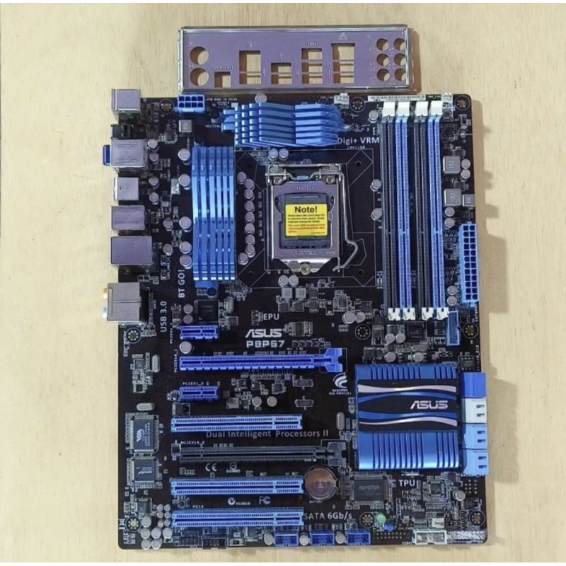 Jual MOBO/MOTHERBOAD ASUS P67 P8P67 LGA 1155 ATX SUPPORT GEN 2 GEN 3 ...