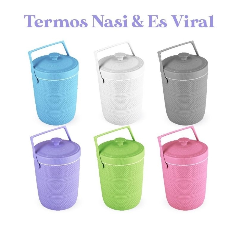 Jual Termos nasi termos es rice bucket 17 L termos Es / Rice Bucket ...