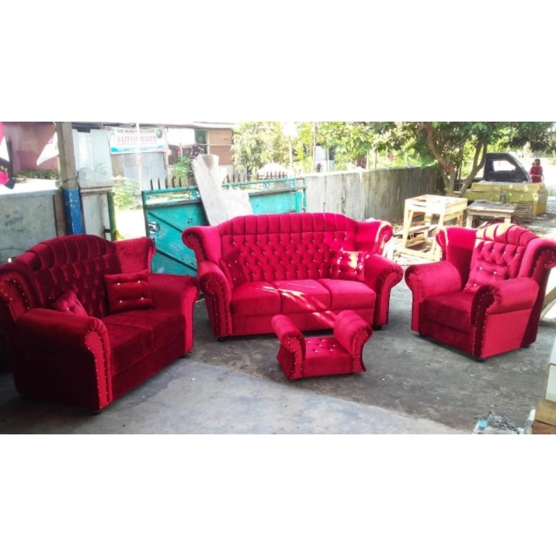 Jual Sofa Impressa Jaguar Baldu 321 + Meja | Shopee Indonesia