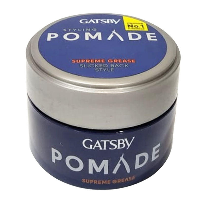 Jual GATSBY Styling Pomade Supreme Grease 30gr 80gr | Shopee Indonesia