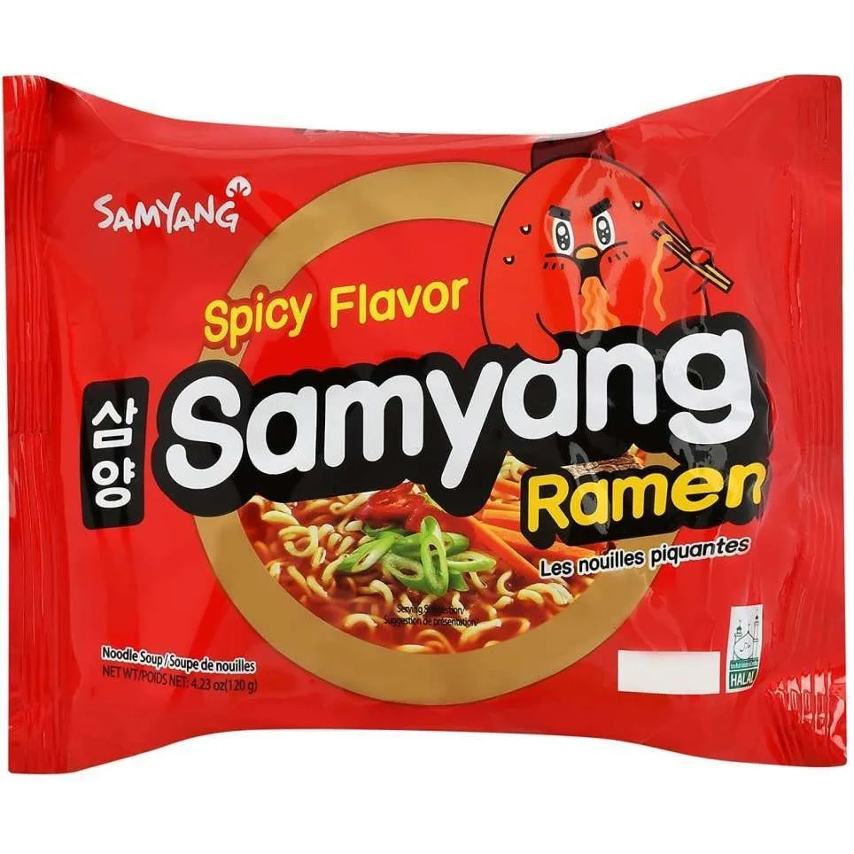 Jual Samyang Ramen Spicy Flavor 120Gr | Shopee Indonesia