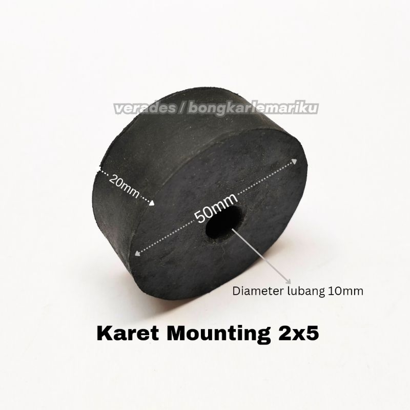 Jual Karet Mounting 2x5 Karet Kabin Dudukan Mesin AC | Shopee Indonesia