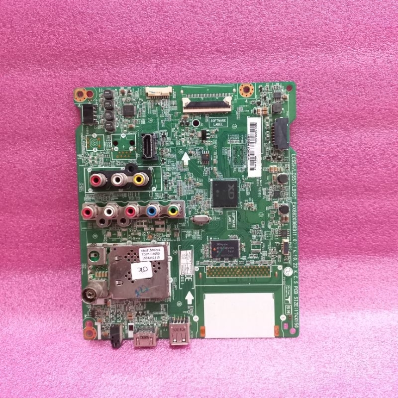 Jual MAINBOARD- MOTHERBOARD- MOBO- MB- MODUL TV LED LG 43LF540T ...