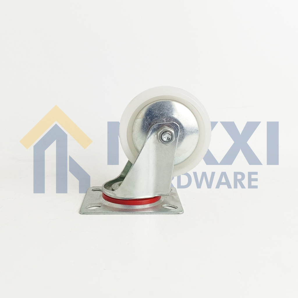 Jual Roda Nylon 3 Inch Hidup / Roda Troli Roda Etalase Roda Gerobak (4 ...