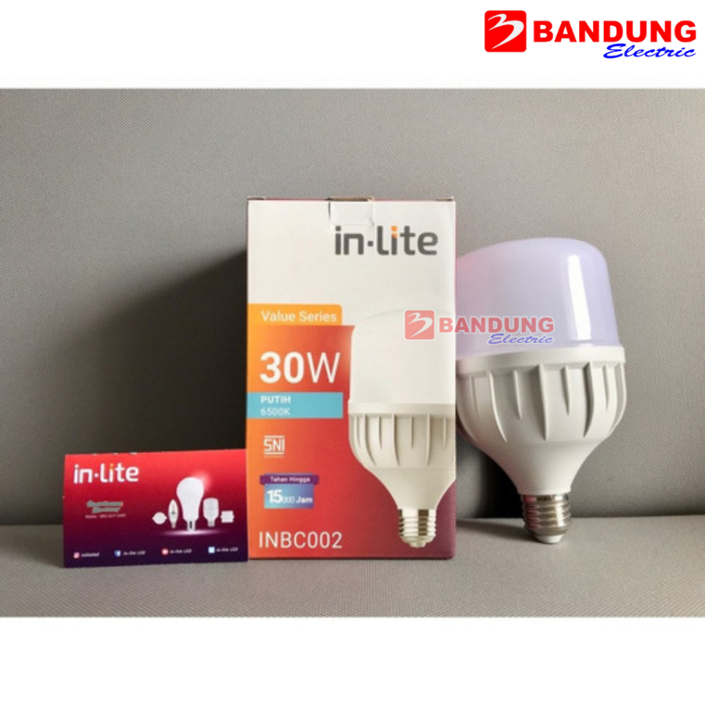 Jual Lampu Led Inlite INBC002 30W PUTIH Capsule T-Bulb Led 30 watt | Shopee Indonesia