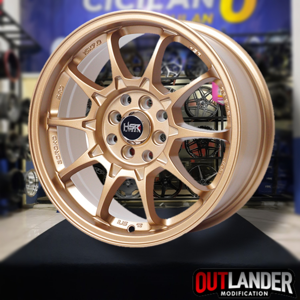 Jual Velg Racing Ring 16 Mobil Livina Raize Rocky HSR BOROKO SRD R16 ...