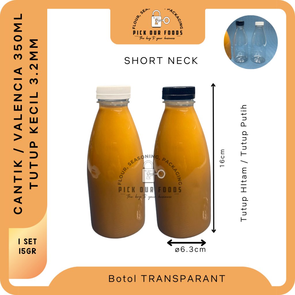 Jual Botol Plastik Cantik 350ml / Botol Jus / Botol Minuman / Murah ...
